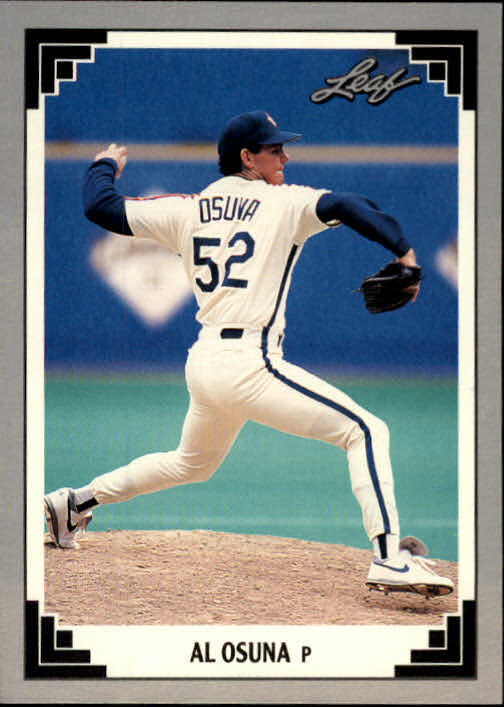 1991 Leaf Baseball Card #492 Al Osuna Rookie | eBay