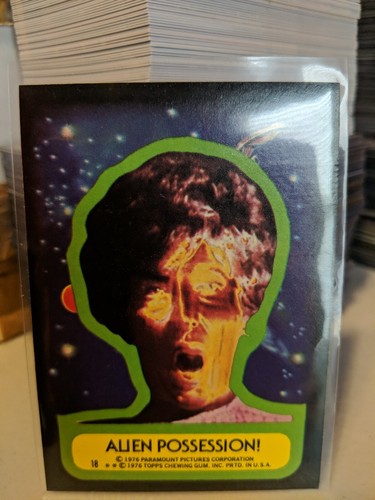 Vintage 1976 Topps Star Trek The Original Series Sticker #18 Alien ...