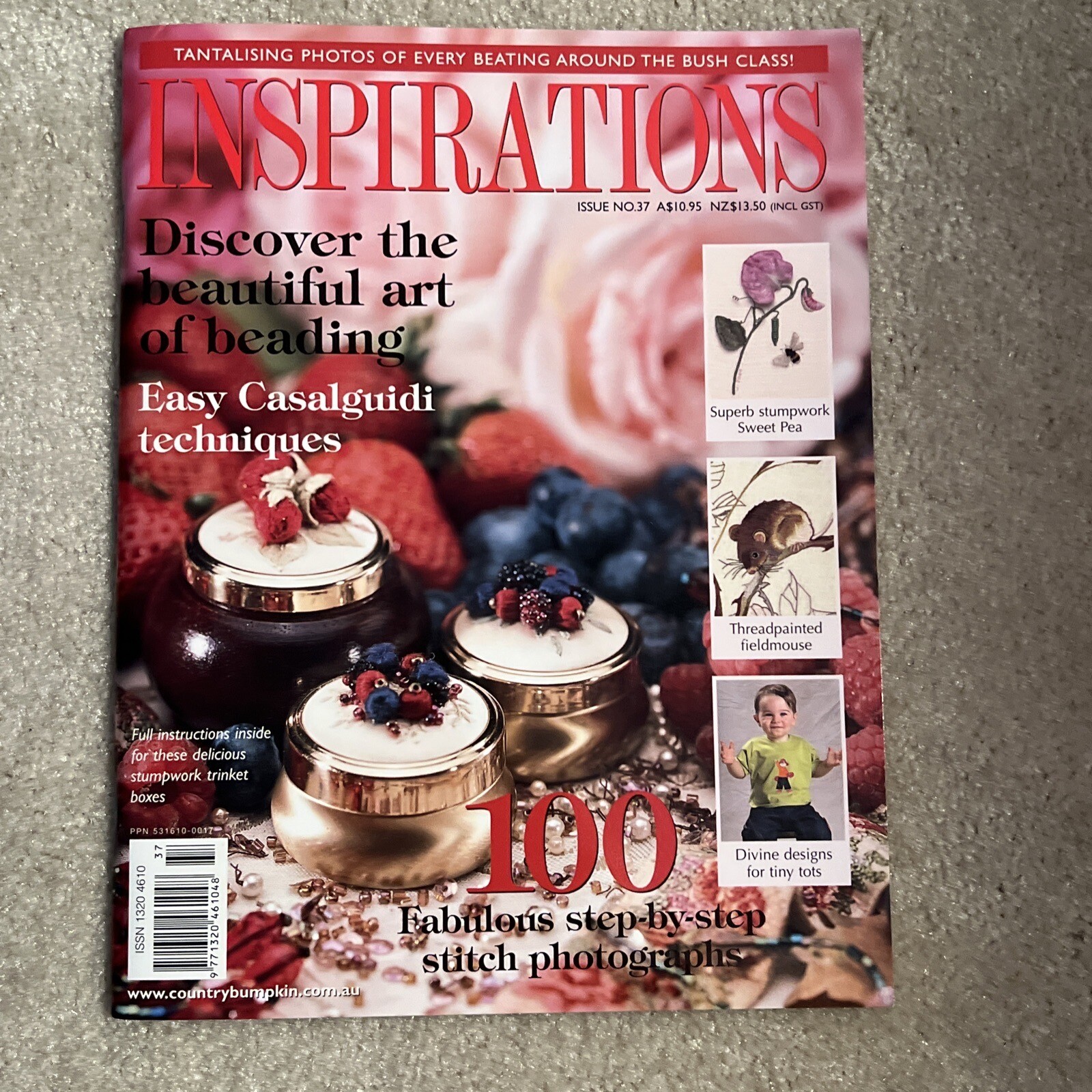 Inspirations Magazine Issue No 33 World Most Embroidery Craft 2002 for ...