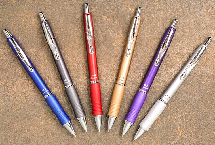 Pilot G2 Limited Retractable Gel Pen .7mm Metal Gold Barrel Black Ink ...