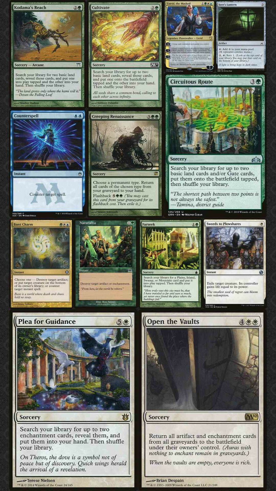 Estrid, the Masked ENCHANTMENT Commander Deck EDH Magic Cards MTG Ready ...