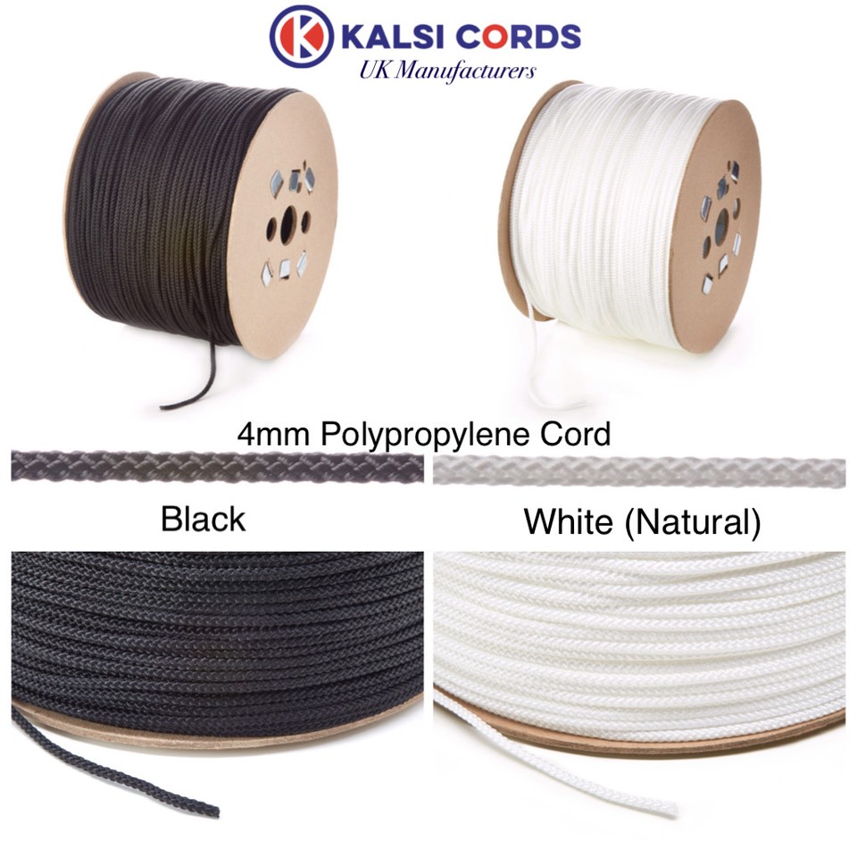 POLYPROPYLENE ROPE BRAIDED POLY CORD STRONG STRING BOATING CAMPING ...