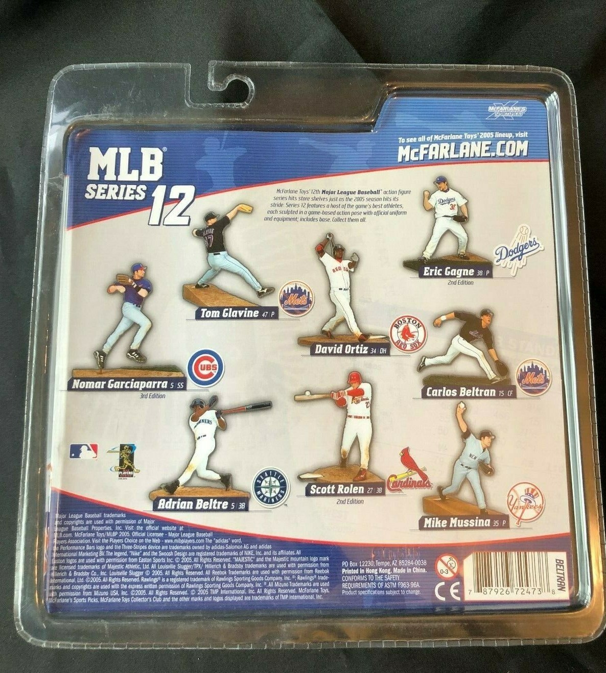 McFarlane Toys NY Mets Carlos Beltran #15 2005 Action Figure for sale ...