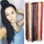 28" Thin Long Box Braids Crochet Braiding Hair Extensions Micro Dreads ...