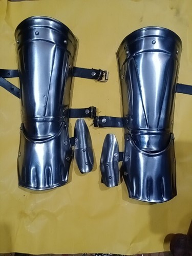 Medieval Pair of Arm bracers fantasy warrior LARP steel brace Cosplay ...