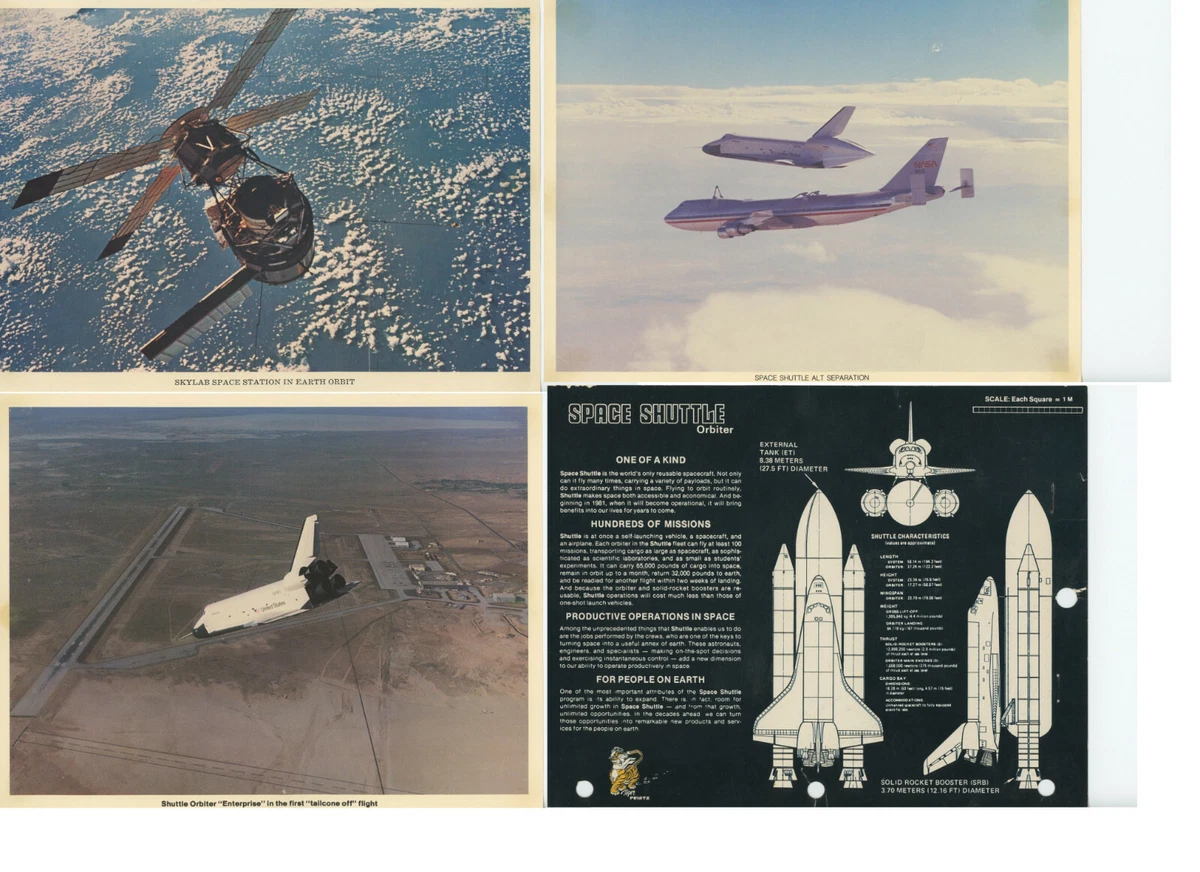 Space Shuttle Srb Separation In Flight