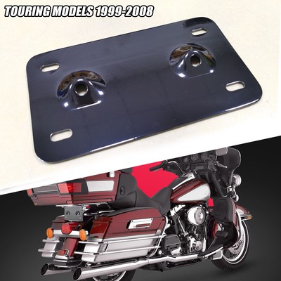 Layback License Plate Mounting For Harley Touring Road King Electra ...