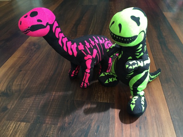 Apatosaurus 16 Skeledon Dinosaur Skeleton Theme Plush Stuffed Animal ...