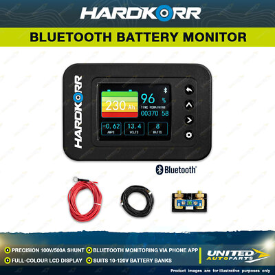 Hardkorr Bluetooth Battery Monitor - with High Precision 100V/500A ...