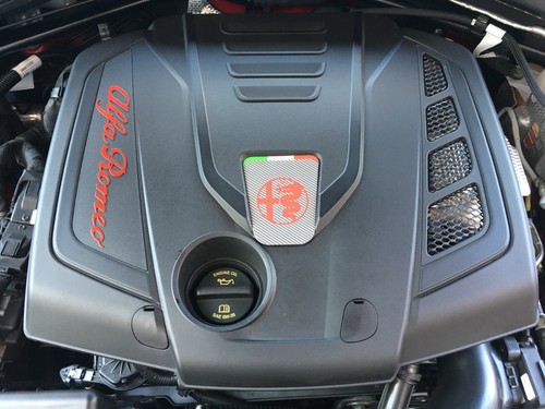 Alfa Romeo Giulia & Stelvio Engine Cover Badges | eBay