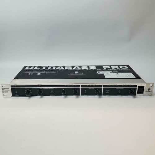 BEHRINGER EX1200 Ultrabass Pro Digital Subharmonic Bass Processor ...