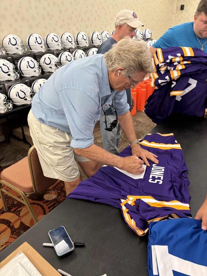 LSU Tigers Bert Jones signed Mini Helmet W/COA | eBay