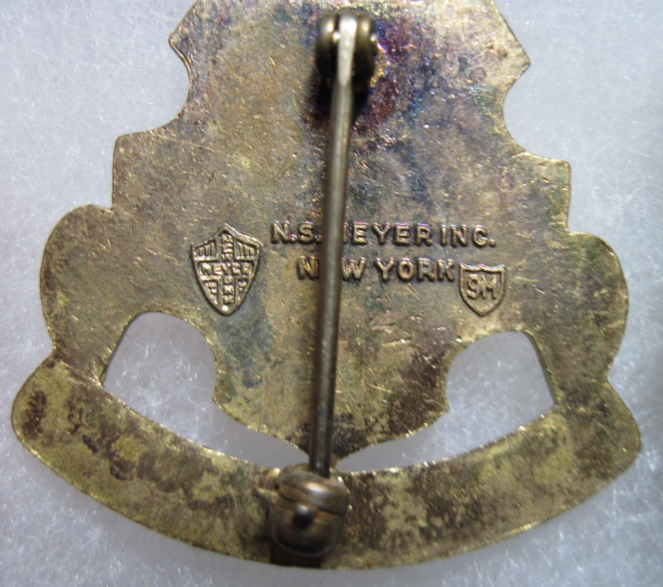 Army crest DI dui PB pinback ww2 204th AIR DEFENSE ARTILLERY ADA ...