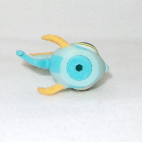 LITTLEST PET SHOP LPS #831 HASBRO FISH POISSON SCALAIRE BLEU & ORANGE ...