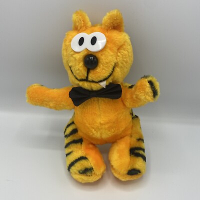 HEATHCLIFF Plush 1988 Orange Cartoon Cat ACE Novelty Toy 8" Vintage | eBay