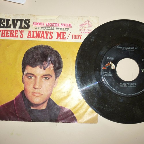 ELVIS PRESLEY 45 RPM RECORD WITH PICTURE SLEEVE - RCA VICTOR 47-9287 | eBay