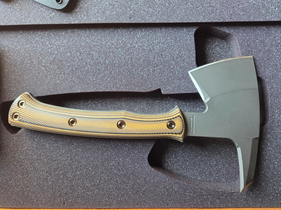 USED- RMJ Tactical Pathfinder Tomahawk Tungsten Cerakote 80CRV2 Hyena ...