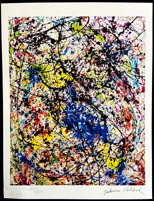 Jackson Pollock Action Painting