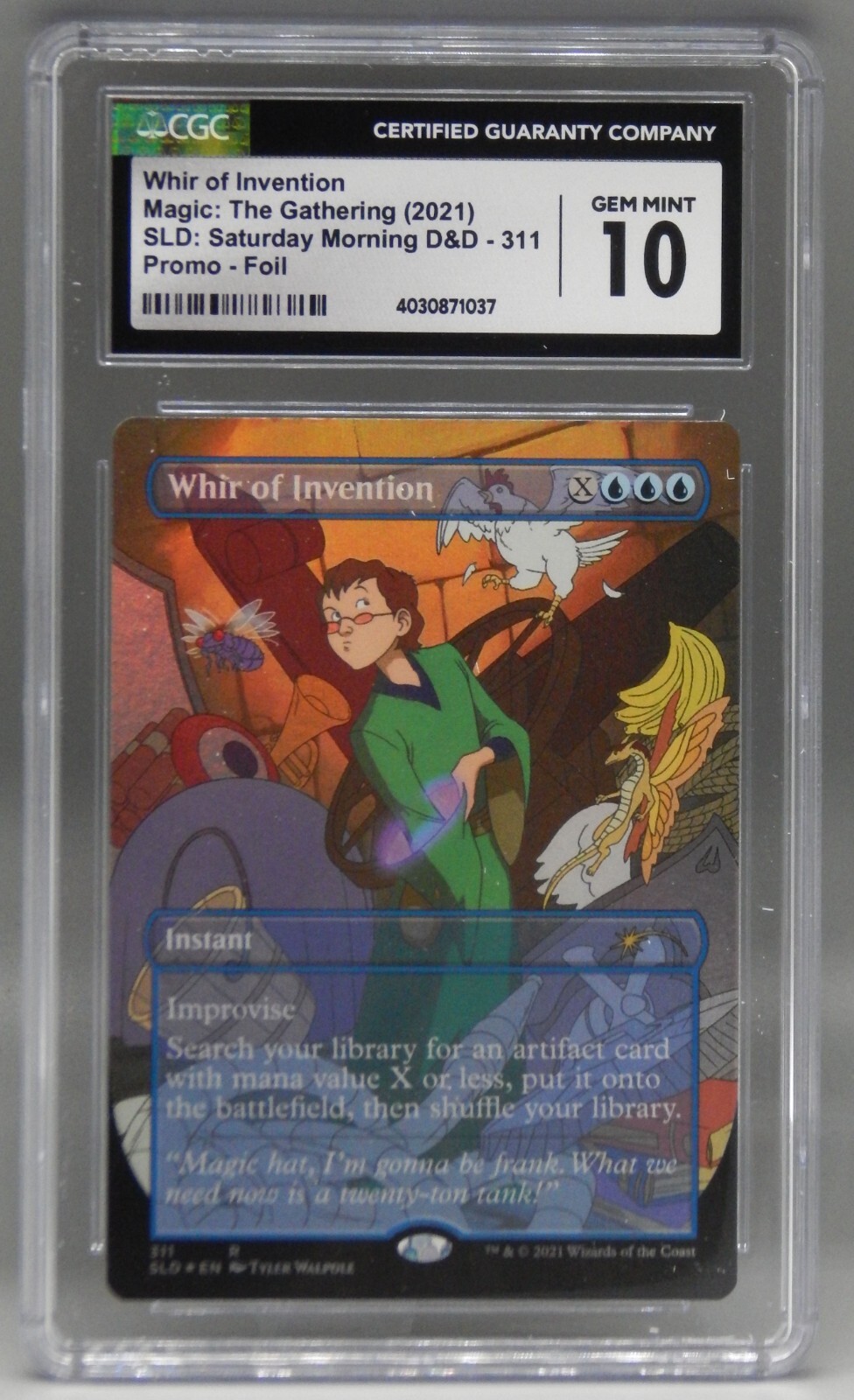CGC 10 MTG card WHIR OF INVENTION Presto MAGIC THE GATHERING Foil promo ...