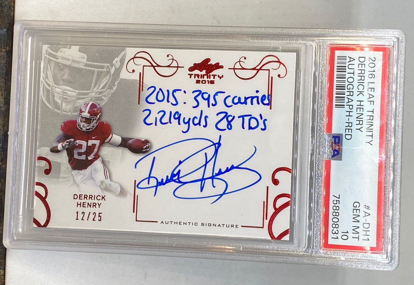 Derrick Henry Autographed Memorabilia | Signed Photo, Jersey ...