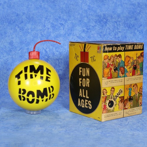 1964 TIME BOMB GAME in BOX by Milton Bradley RARE Minty! | eBay