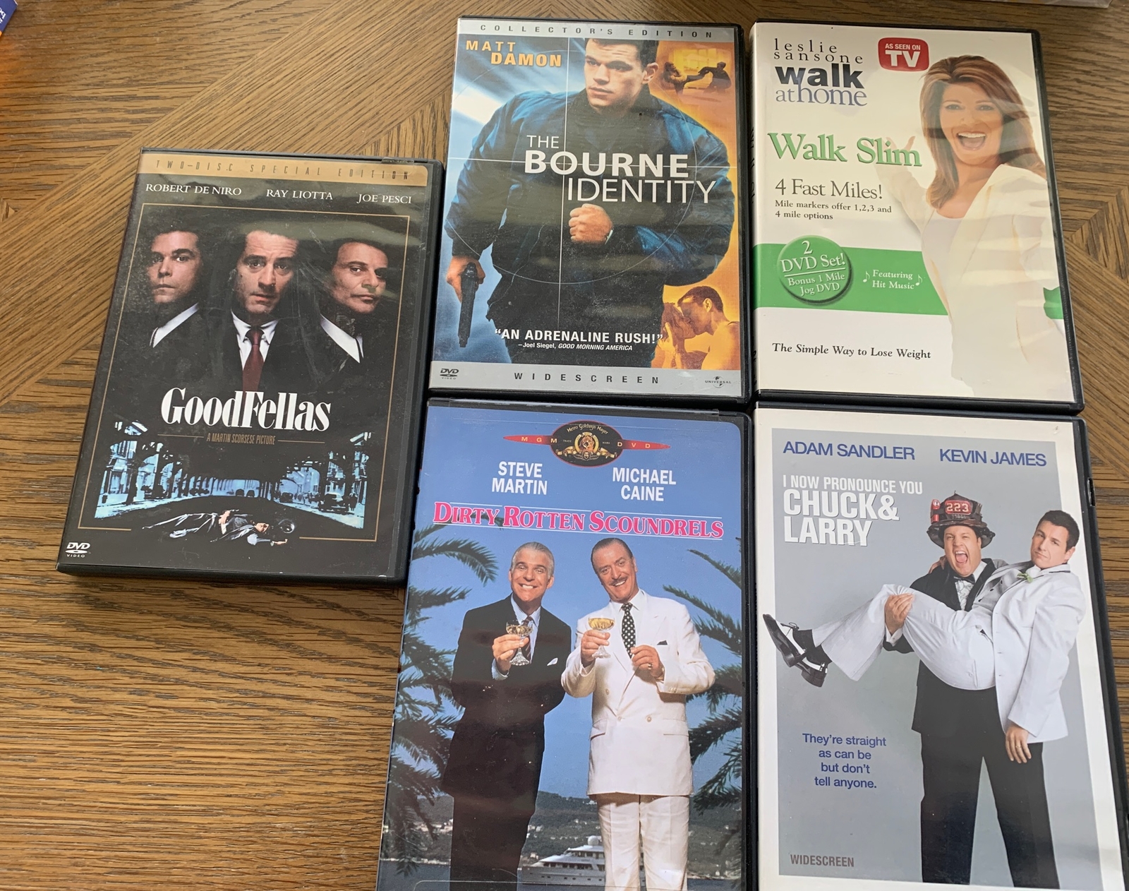 Lot Of 5 DVDs Includes Goodfellas (Special Edition) Only Extras DISC 2 ...