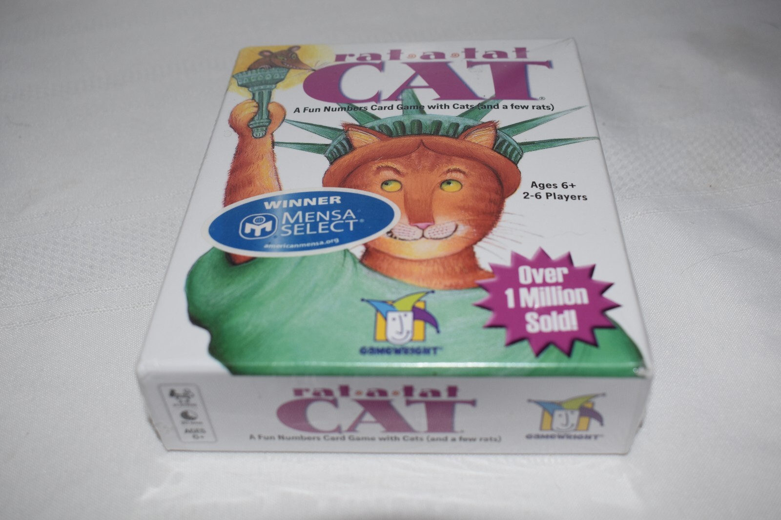 Rat aTat Cat Card Game Gamewright Ages 6+ 1996 Made in China | eBay