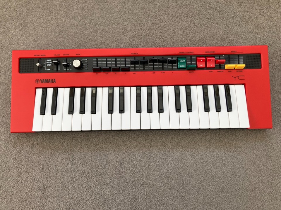 Yamaha Reface YC combo organ synthesiser keyboard | eBay UK