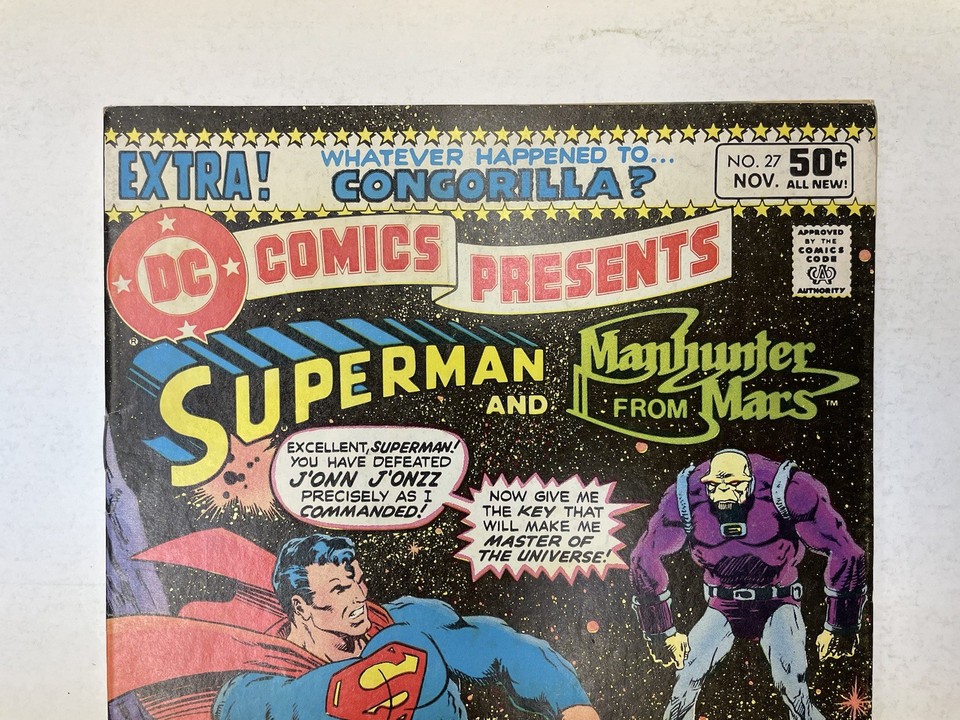 DC Comics Presents #27 Martian Manhunter 1st App. Mongul Key 1980 DC Comics | eBay