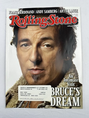 Rolling Stone Magazine Issue #1071, January 5, 2009: Bruce Springsteen ...