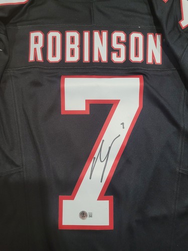 Bijan Robinson Nike Signed HOME Jersey Beckett Authentic | eBay