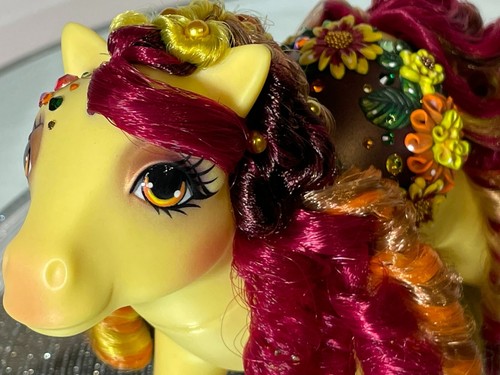 My Little Pony Custom OOAK G1 Merry Go Round, Dahlia, Remix MGR ...