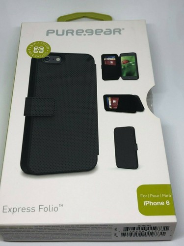 PureGear Express Folio w/ Convertible Kickstand for Apple iPhone 6/6s ...