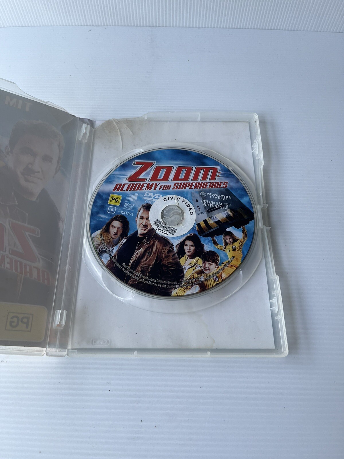 Zoom - Academy for Superheroes DVD Tim Allen, Courteney Cox, Chevy ...
