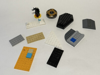 Random Set Used LEGOS Mini Accessories assortment Plus Larger Flat ...
