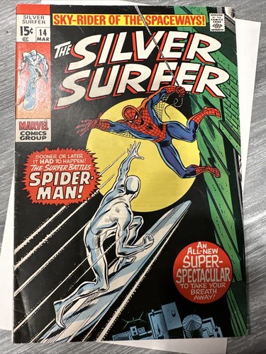 The Silver Surfer #14 (Marvel Comics March 1970) | eBay