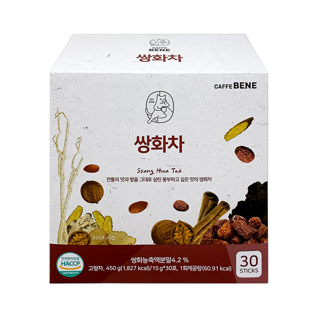 Caffebene Bene Instant Korean Herb Tonic Multi Nuts Tea 카페베네 쌍화차 Kpop ...