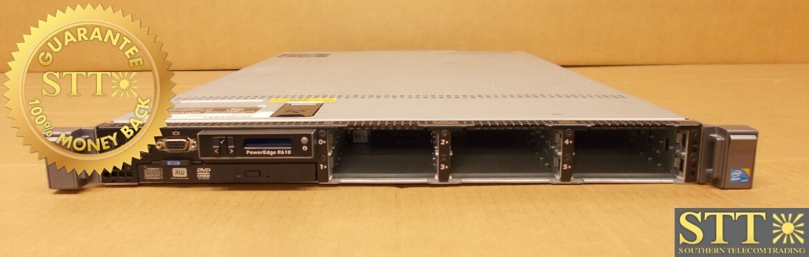 Dell PowerEdge R610 1U Rack Server Front Bezel with Key Dell TY293 for ...