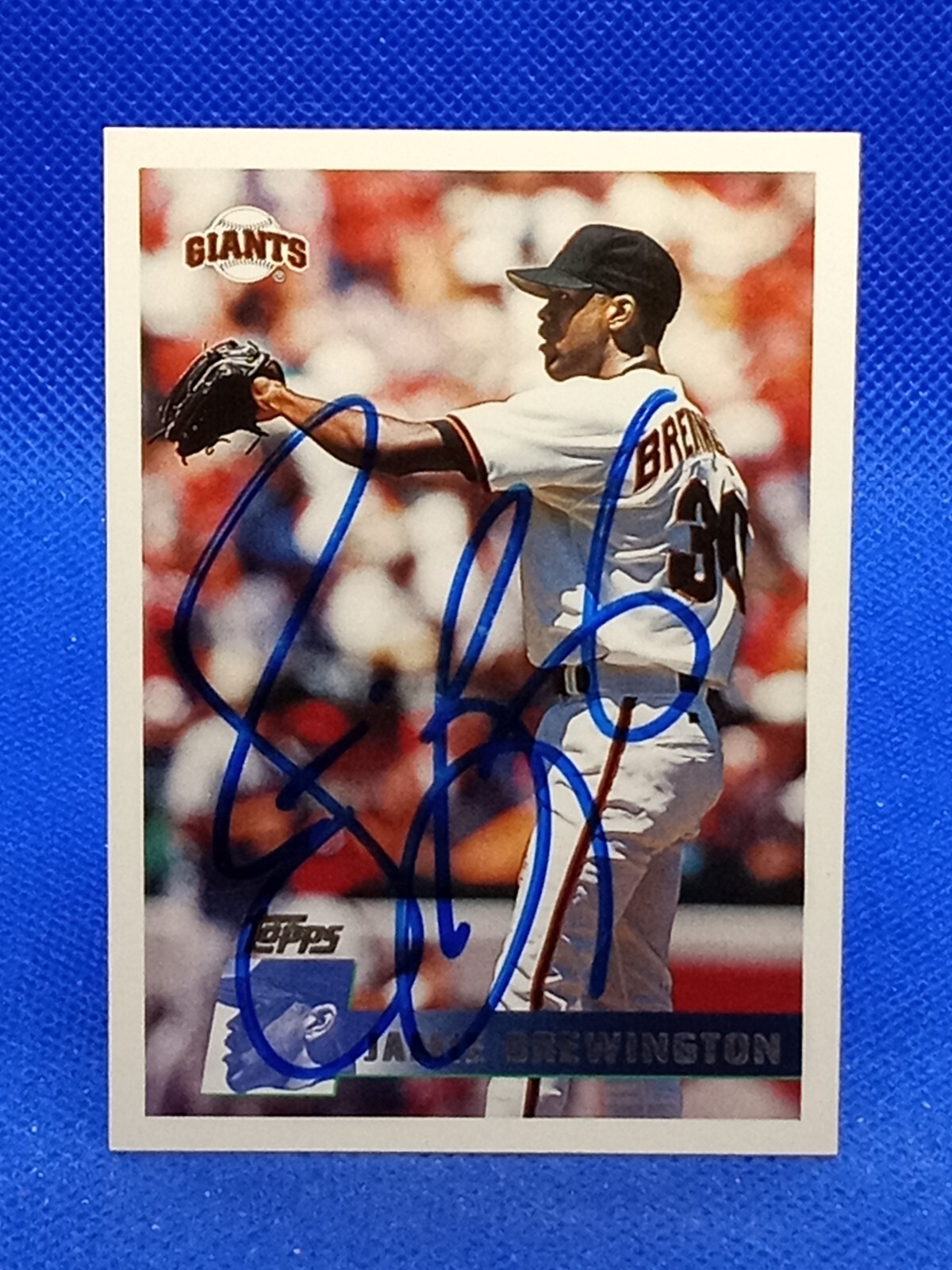 AUTOGRAPH Jamie Brewington 1996 Topps Rookie #331 AUTO | eBay