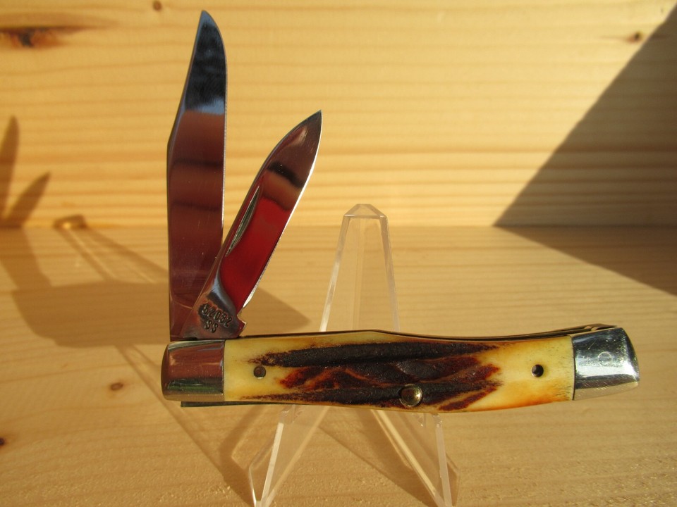 Case XX 2nd Cut Stag new grind blades 32 Stockman Knife | eBay