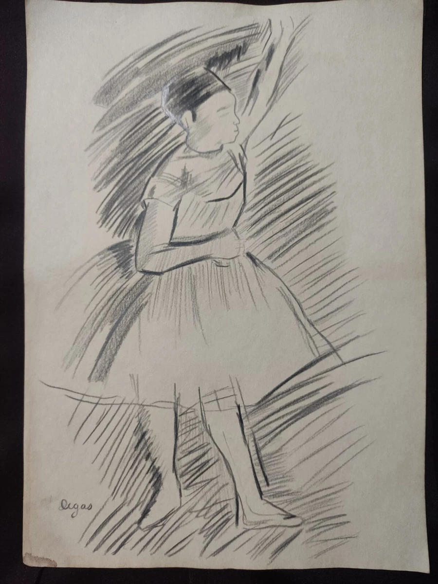 Degas Line Drawings