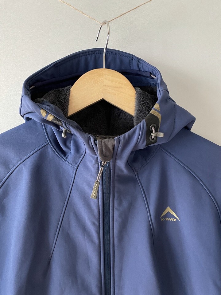 K-WAY Elsene Softshell Jacket Quality Outdoor Coat Walking Womens M ...
