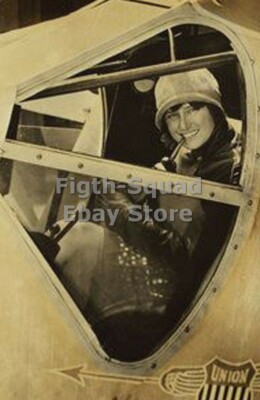 WW2 Picture Photo Marvel Crosson first female pilot 6103 | eBay