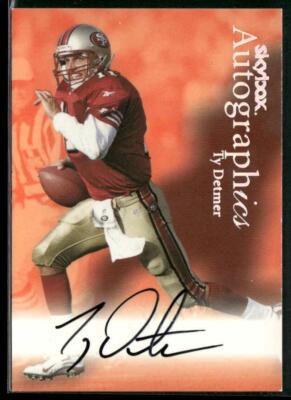 1999 SkyBox Premium #NNO Ty Detmer Autographics | eBay