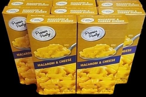 8 PREMIER PANTRY MACARONI & CHEESE 7.25 EACH BOX BEST BY 7/2026 US for ...