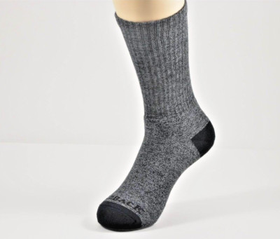 NEW Redback Boots Charcoal Grey Crew Bamboo Viscose Socks Mens Large 5 ...