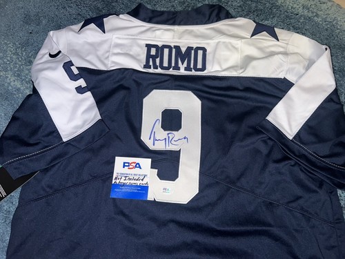 Tony Romo Signed Dallas Cowboys Jersey Superstar Quarterback PSA/DNA | eBay