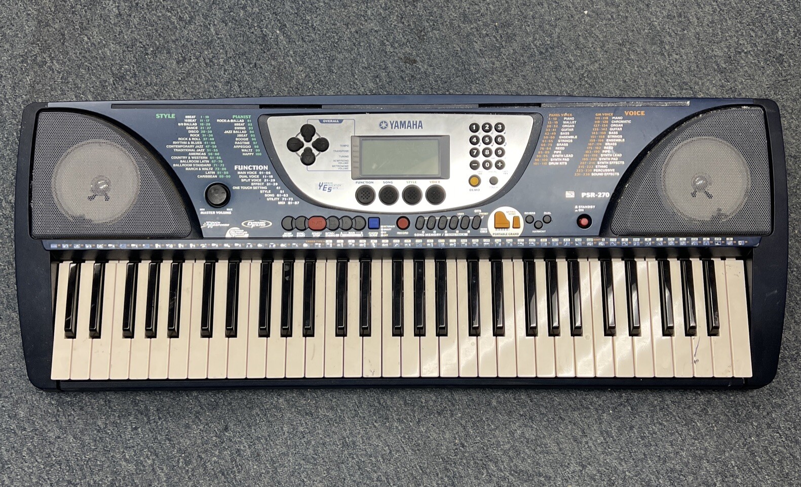Yamaha Portatone Electronic Piano Keyboard PSR-270 | eBay