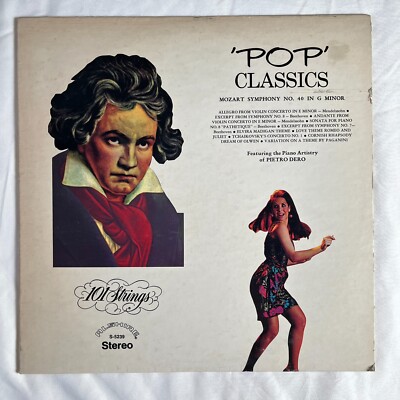 101 STRINGS 'POP' Classics 1972 Vinyl LP Alshire S-5239 - VG+ | eBay