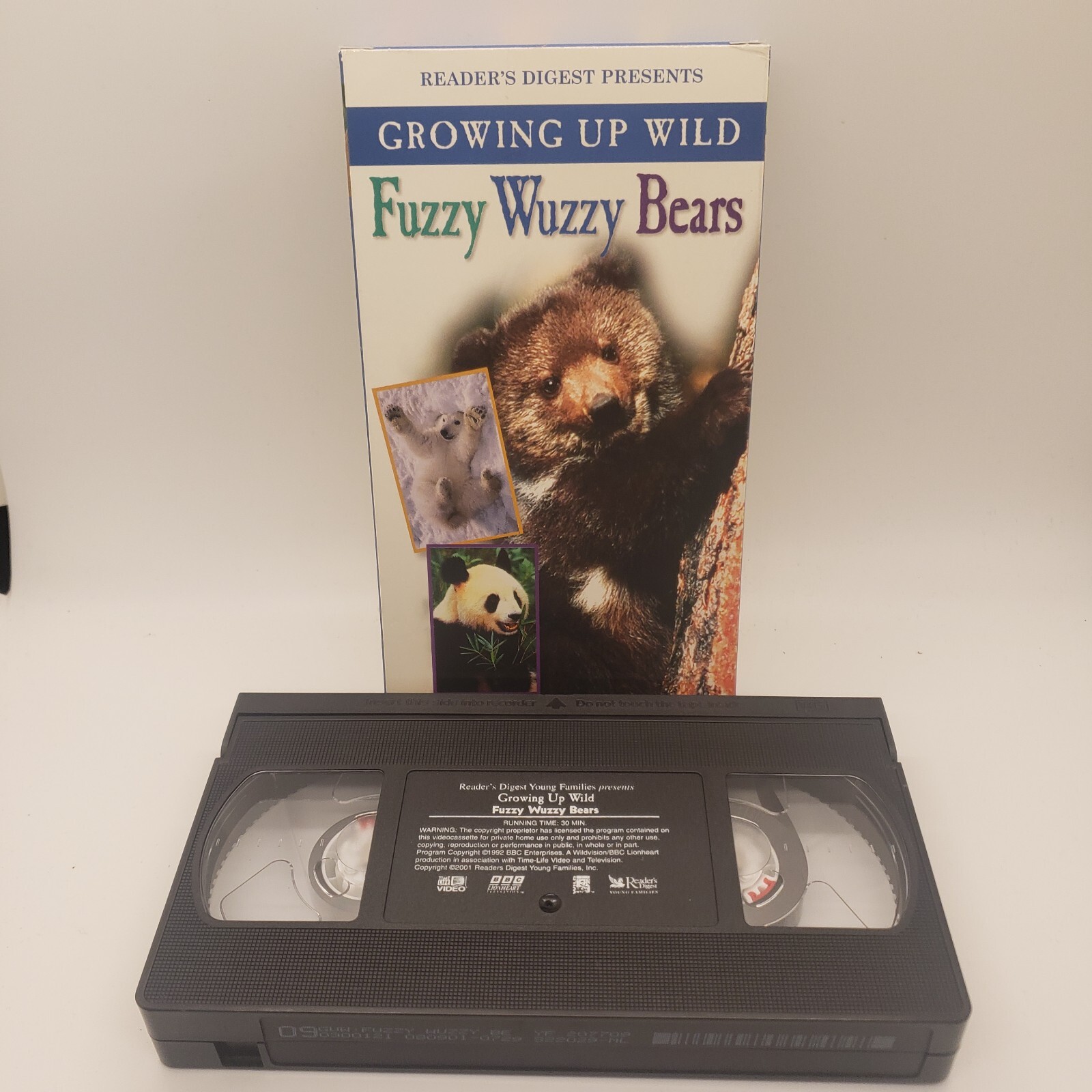 Growing Up Wild Fuzzy Wuzzy Bears VHS Tape by Reader's Digest | eBay